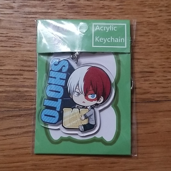 Manga | Accessories | Nwt My Hero Academia Shoto Keychain | Poshmark